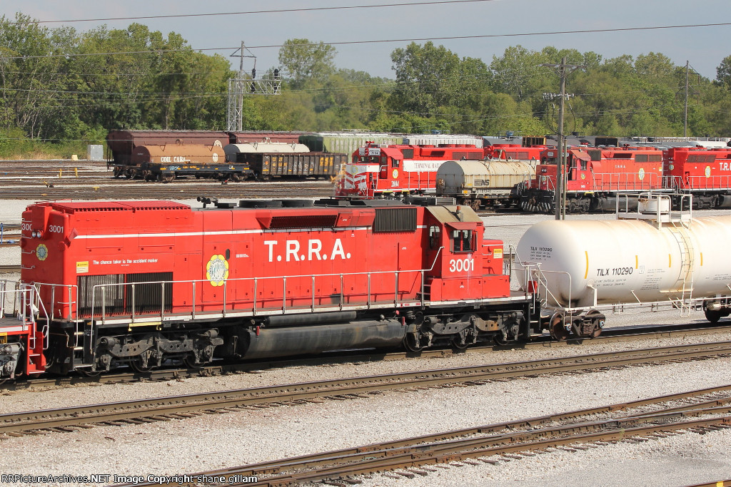 TRRA 3001 is 2nd out on this yard job.